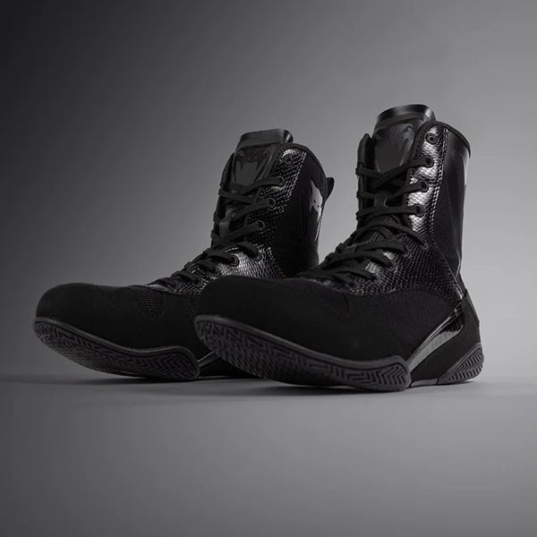 VENUM ELITE PATIKE ZA BOKS CRNO/CRNE 43