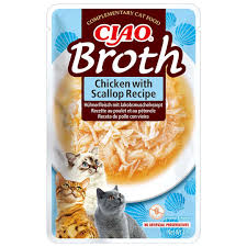 INABA CIAO broth chicken with scallop recipe EU827