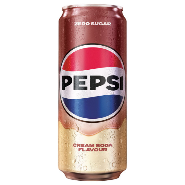 PEPSI CREAM SODA 0.33L CAN