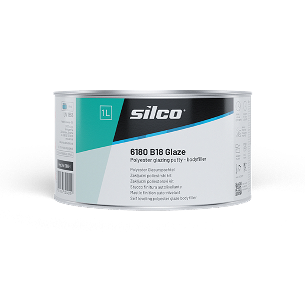 6180 B18 brzo sušivi završni poliester git (Silco)