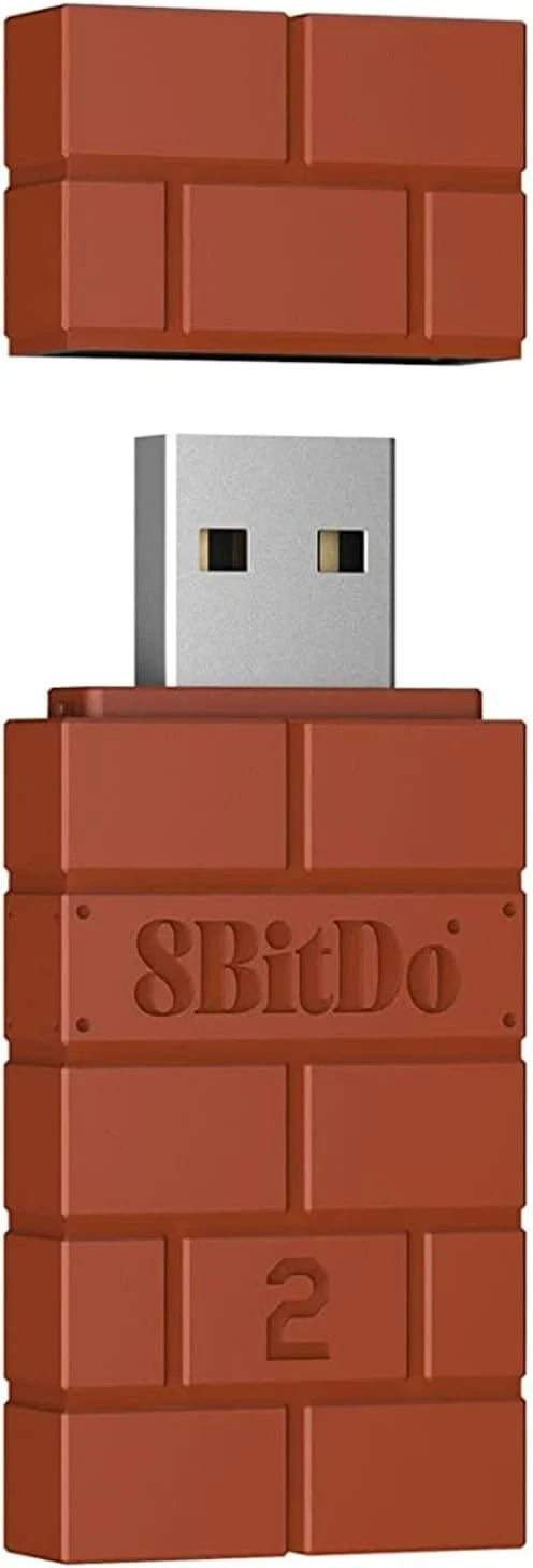 Univerzalni gamepad adapter 8BitDo USB Wireless Adapter 2 PCPSMacXboxSwitchAndroid brick