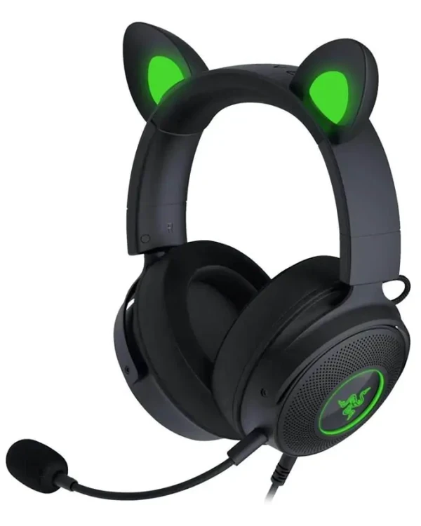 RAZER Kraken Kitty V2 BlackGreen Gaming slušalice
