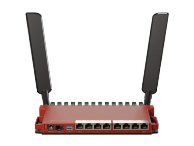 MikroTik RBL009UIGS-2HAXD-IN in desktop case with routerOS L5 MT161