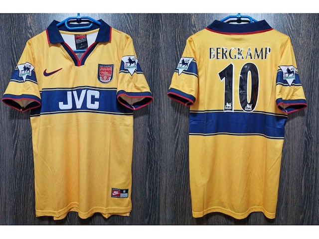 Arsenal dres 1997-98 Denis Bergkamp 10 (Away)