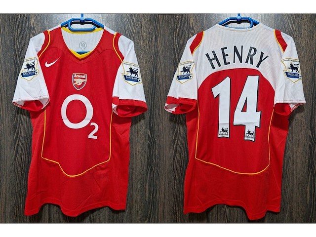 Arsenal dres 2004-05 Thierry Henry 14