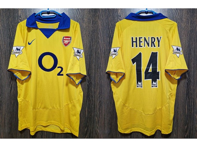 Arsenal dres 2003-05 Thierry Henry 14 (Away)