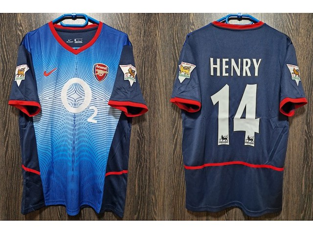Arsenal dres 2002-03 Thierry Henry 14 (Away)