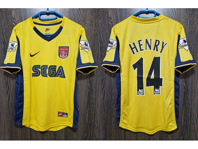 Arsenal dres 1999-01 Thierry Henry 14 (Away)