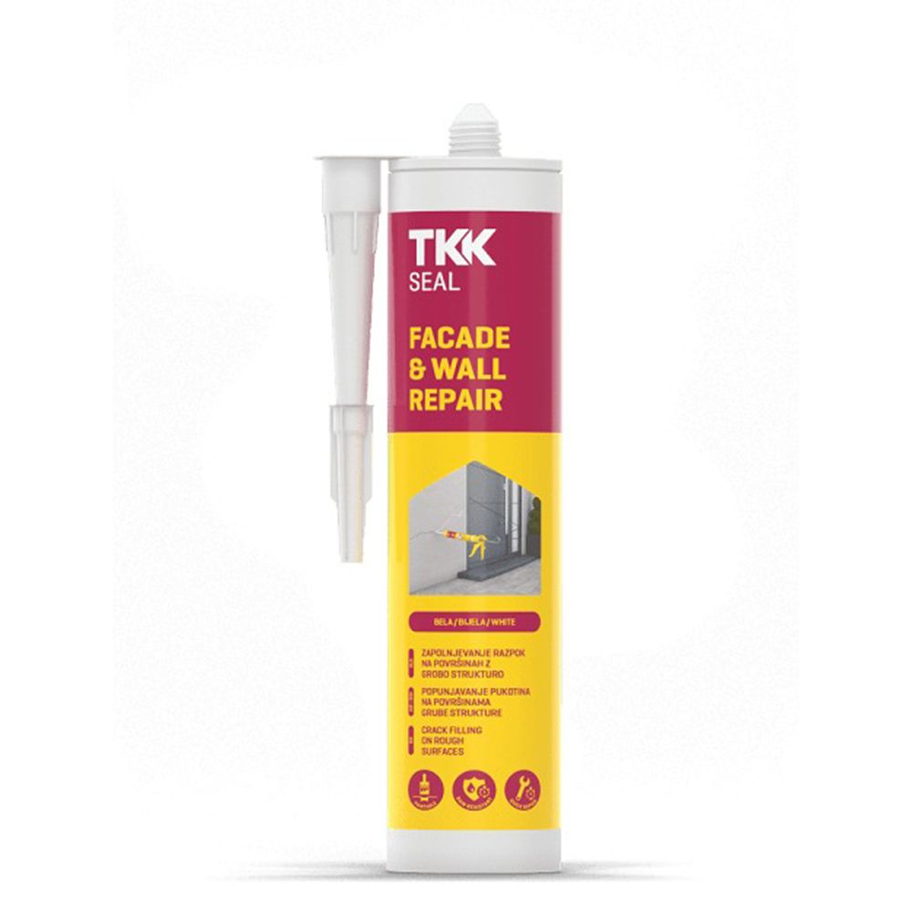 Reparator za zid i fasadu tkk 300 ml beli