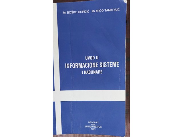 Uvod u informacione sisteme i racunare DjurdjicTankosic