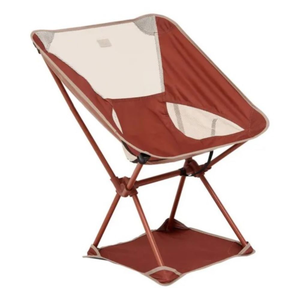 Stolica za kampovanje sklopiva terra v53 cm poliester čelik crvena five
