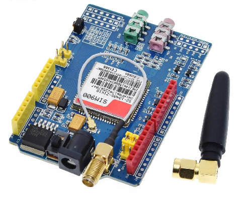 GPRS/GSM Shield SIM900 quad-band GSM/GPRS, SMS, TCP/UDP, UART