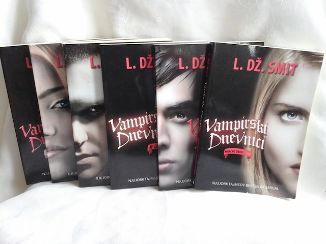 Vampirski dnevnici L Smit 6 knjige Bes Borba Buđenje