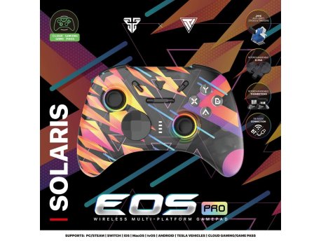 FANTECH Joypad wireless WGP15 EOS PRO multiplatform RGB rainbow