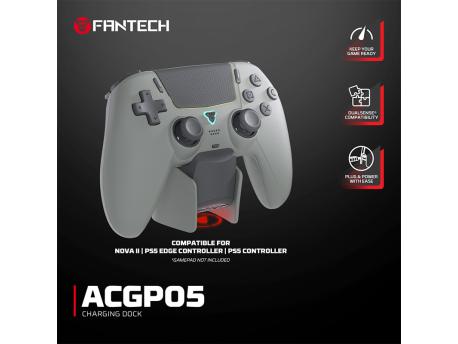 FANTECH Joypad wireless charging dock ACGP05 WGP16, PS5 compatible sivi