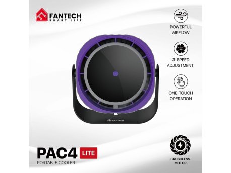 FANTECH Prenosni ventilator PAC4 Light sivi
