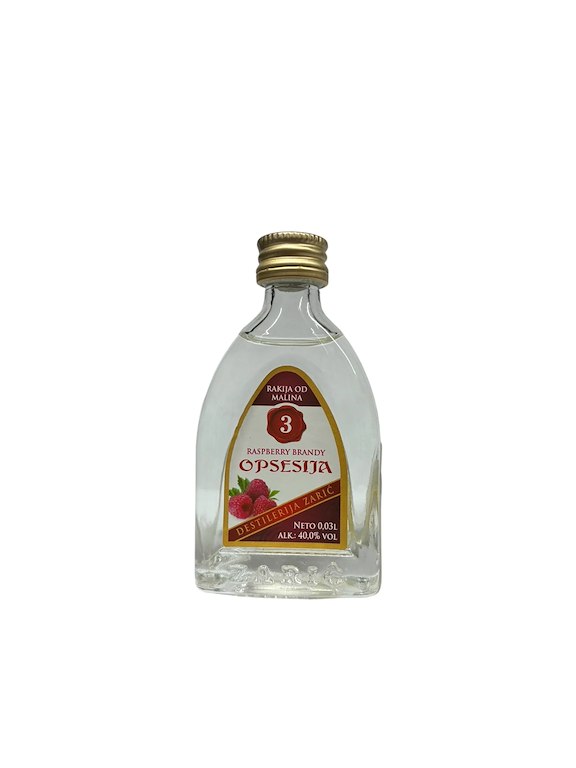 RAKIJA OD MALINE OPSESIJA ZARIĆ 0,03L