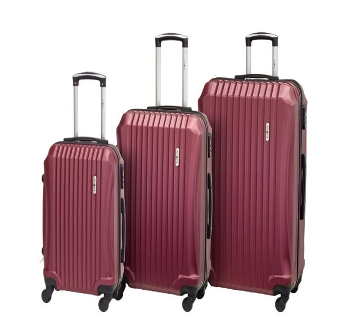 ENOVA ABS SET KOFERA 3/1 BORDO 514.240.24
