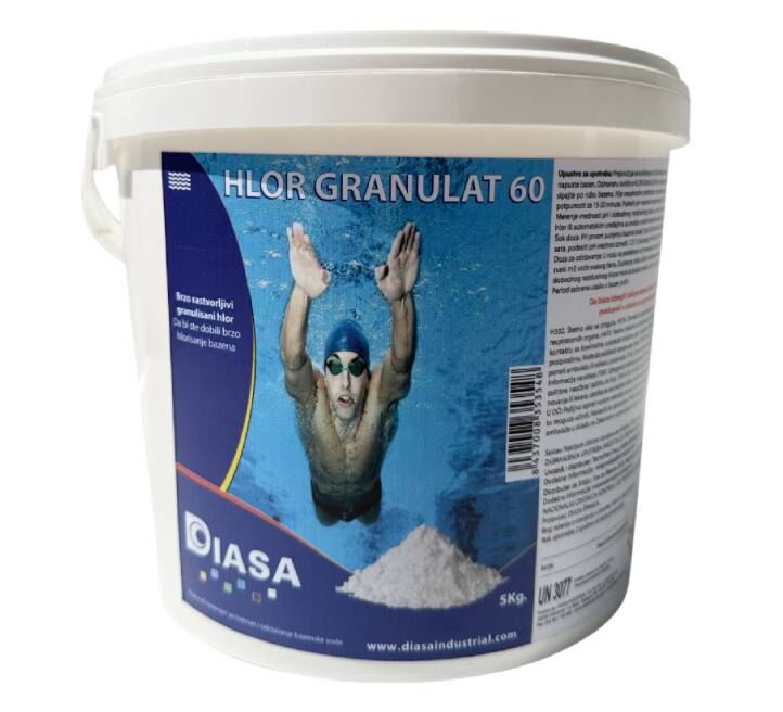 DIASA HLOR GRANULE 60% 5 KG