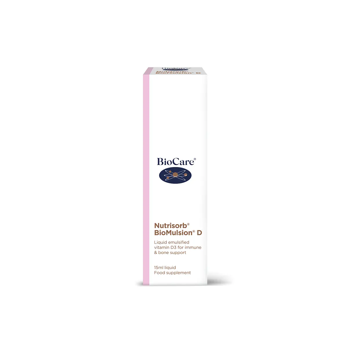 NUTRISORB BIOMULSION® D 15 ML – BIOCARE: VITAMIN D U TEČNOJ FORMI SA SUPERIORNOM APSORPCIJOM
