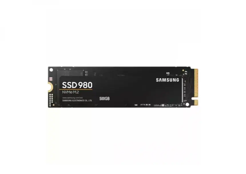 Samsung MZ-V8V500BW M.2 NVMe 500GB, 2280, PCIe Gen 3x4, 980, V-NAND, Read up to 3100 MB/s, Write up to 2600 MB/s (single sided)
