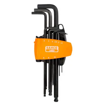 Bahco set dugih imbus ključeva sa kuglastim vrhom 1.5-10mm 9/1 BE-9678