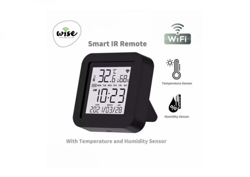Wise pametni IR senzor temperature i vlažnosti vazduha WSHS17