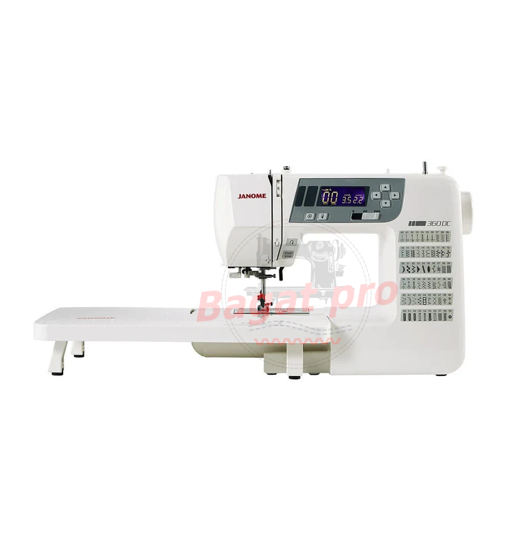 Janome 360DC mašina za šivenje + produženi sto