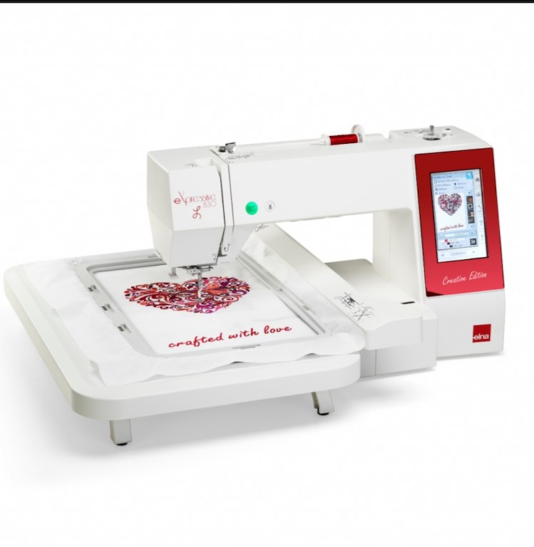 Elna 830LCE eXpressive + softver Exuberance Junior