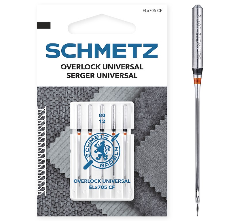 Igle Schmetz universal overlok ELx705 NM: 80