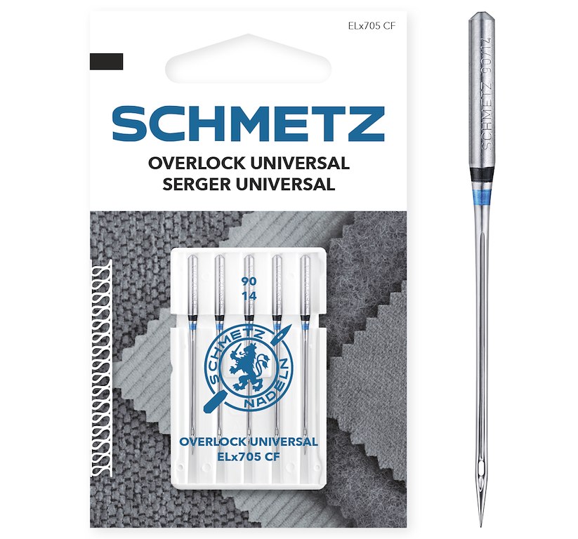 Igle Schmetz universal overlok ELx705 NM: 90