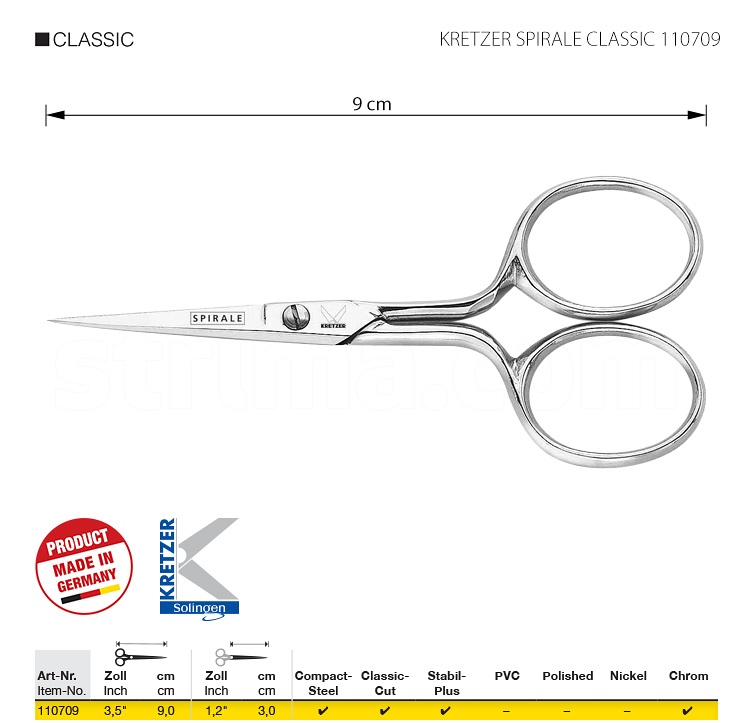 Kretzer makaze classic 110709