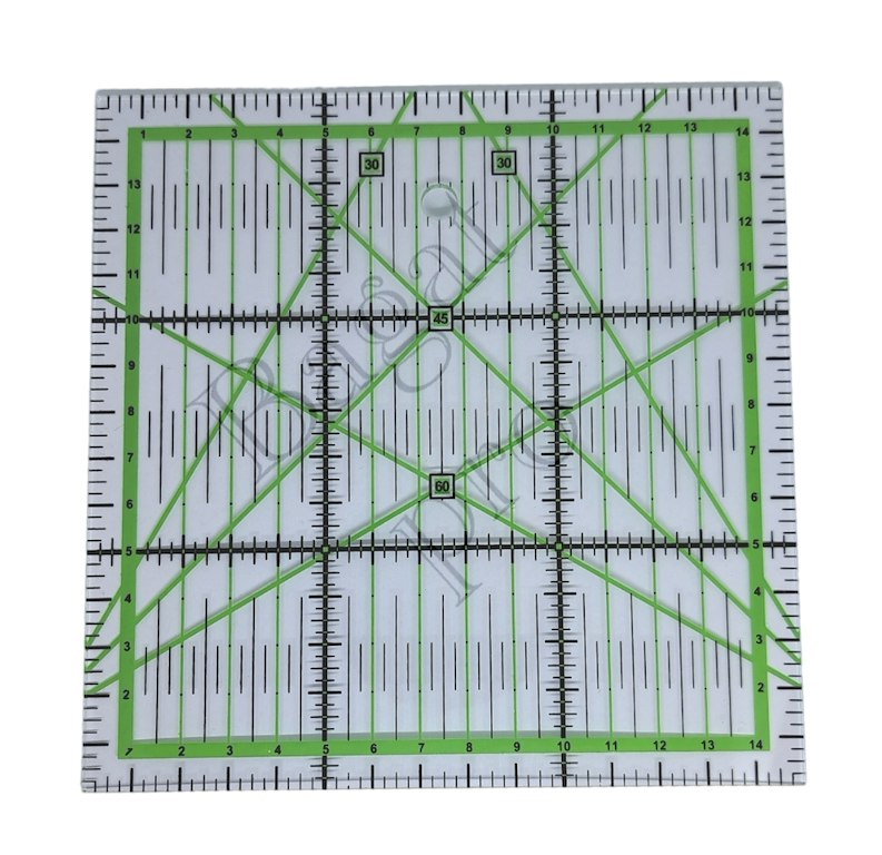Lenjir za patchwork 15 cm x15 cm