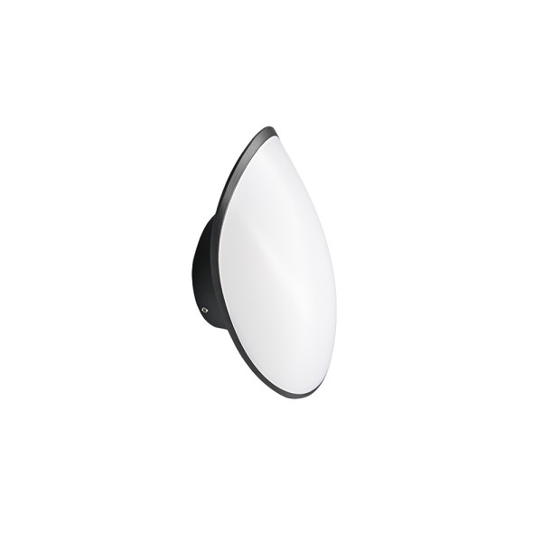 GRF352 WALL LAMP 10W 4000K IP54, BLACK