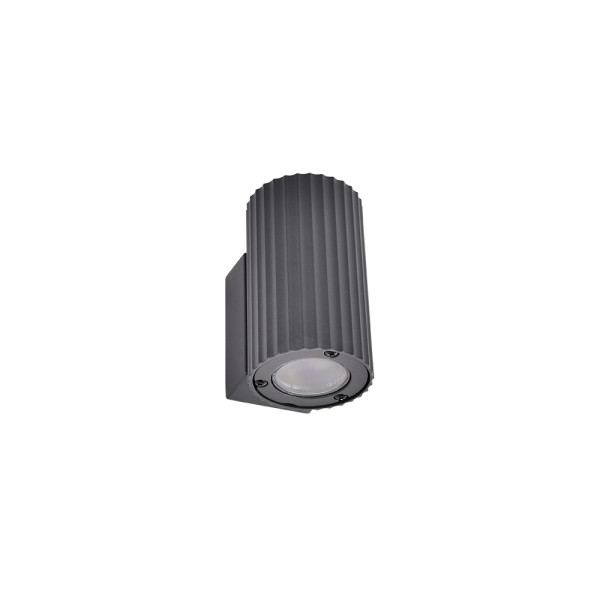 OL2521-1 GARDEN WALL LAMP 1ХGU10 IP54,DARK GREY