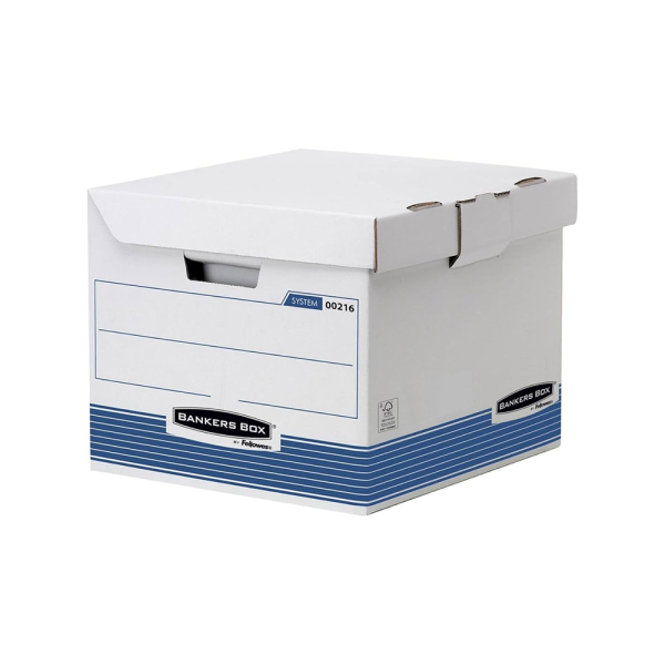 Kutija za arhiviranje Fellowes System Cube - Plava