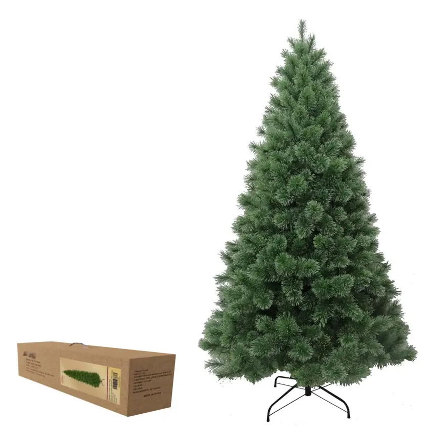 Veštačka jelka 240 cm, zelena sa postoljem