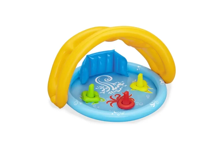 Bestway bazen za bebe Lil Sea shapes, dimenzija 115x89x76 cm