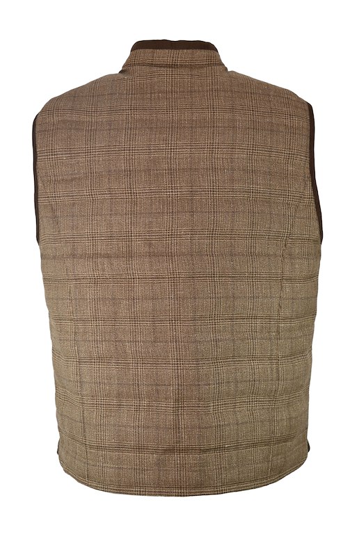 Karirani muški prsluk 27C5252716308