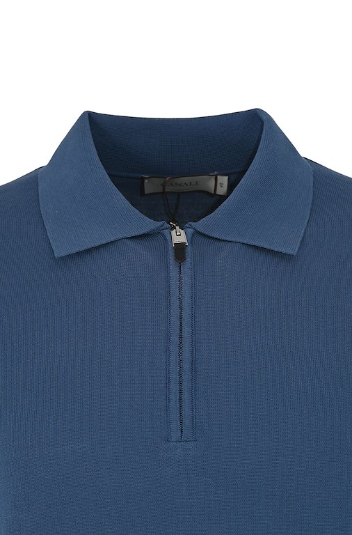 Plava muška polo majica MK02459C0454