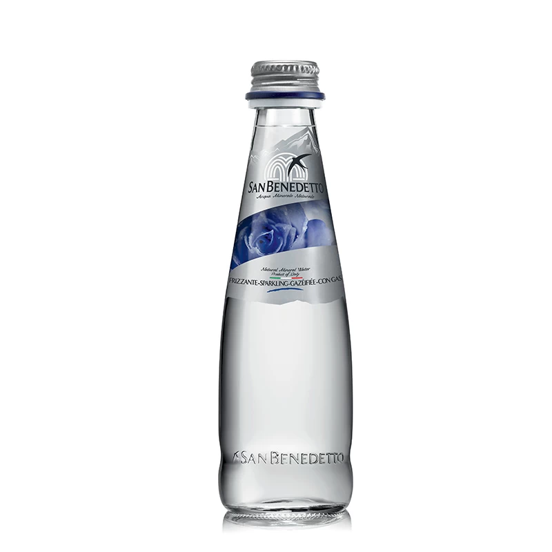 San Benedetto Gazirana Voda 0.25L u staklenoj flašici u pakovanju od 24 komada