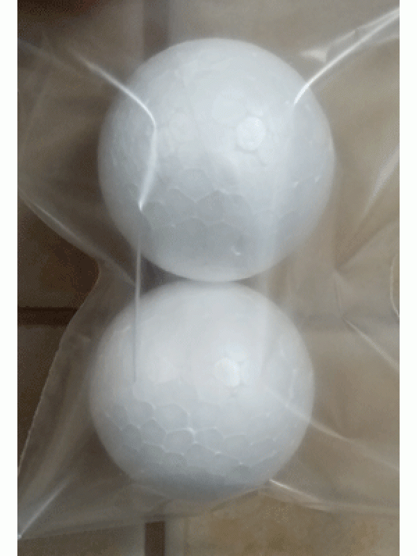 Stiropor kugla 5 set/2