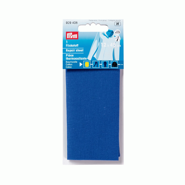 Zakrpa pamučna 12x45cm plava 1 kom
