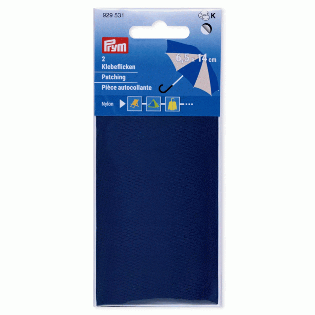 Zakrpa Nylon 6,5x14cm plava