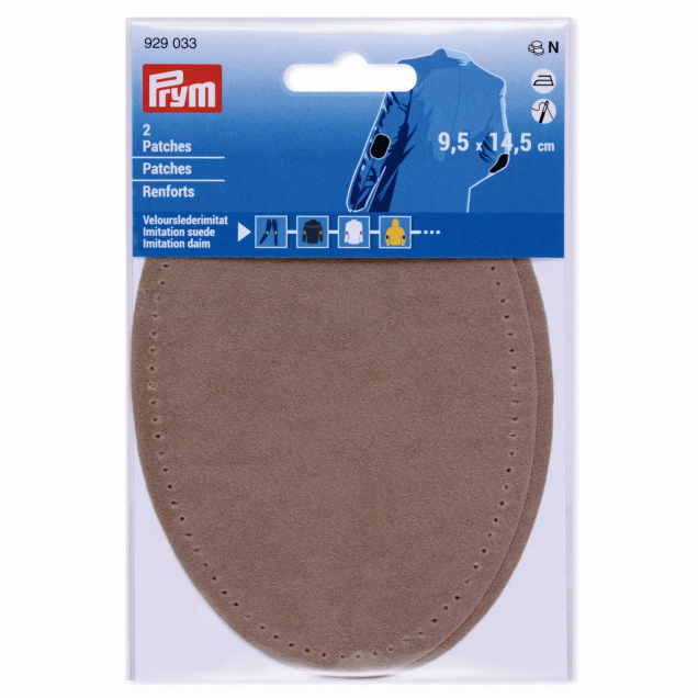 Zakrpe velur-imitacija kože 10x14 boja kamena