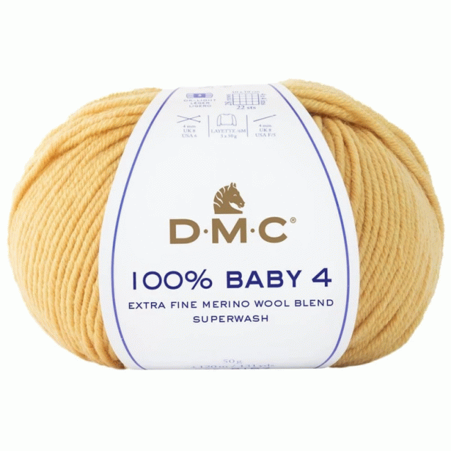 DMC 100% BABY 4 10 PEL 50G