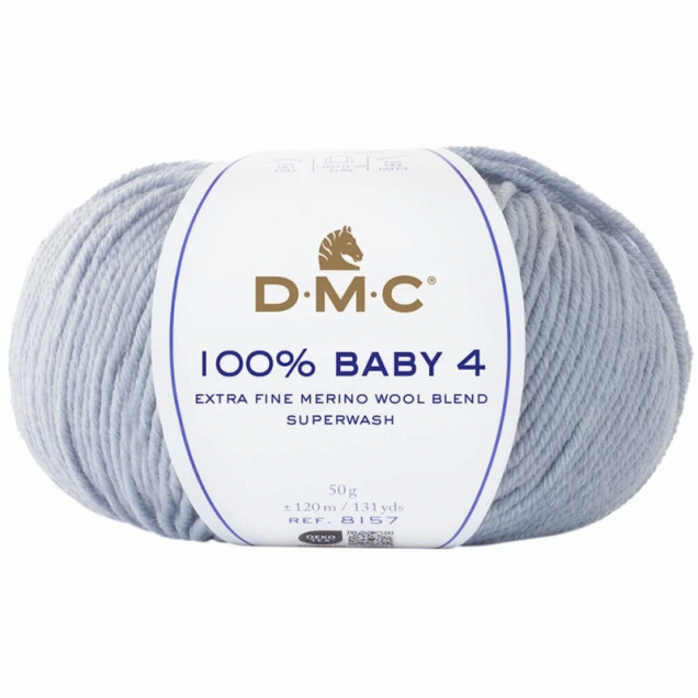 DMC 100% BABY 4 10 PEL 50G