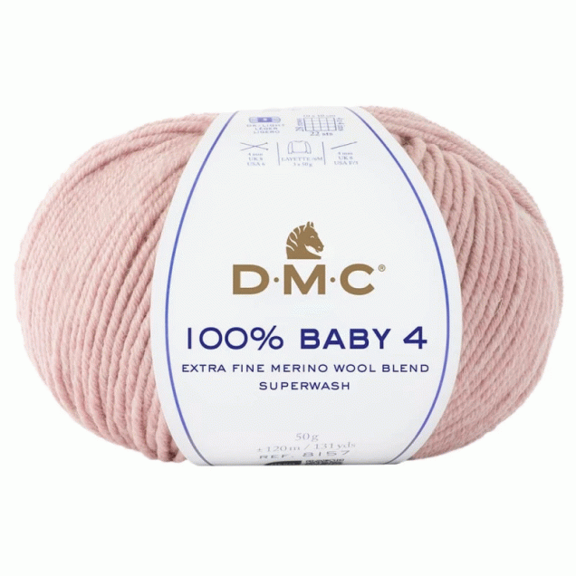 DMC 100% BABY 4 10 PEL 50G
