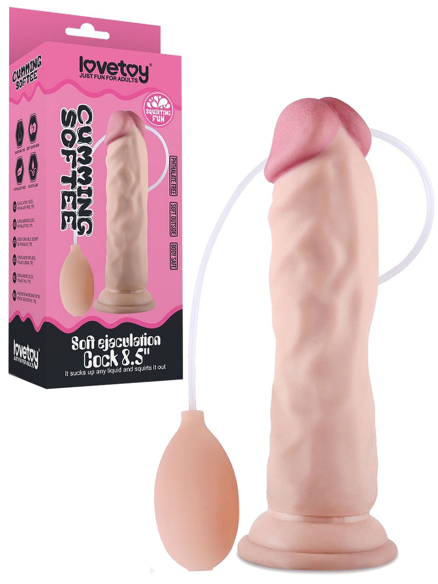 8.5″ Soft Ejaculation Cock