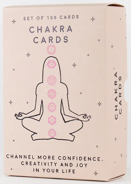 Set 100 karata za aktivaciju čakri CHAKRA CARDS